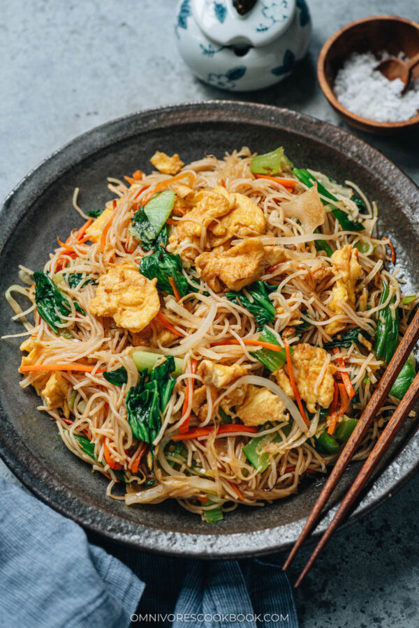 Vegetable Mei Fun - Omnivore's Cookbook