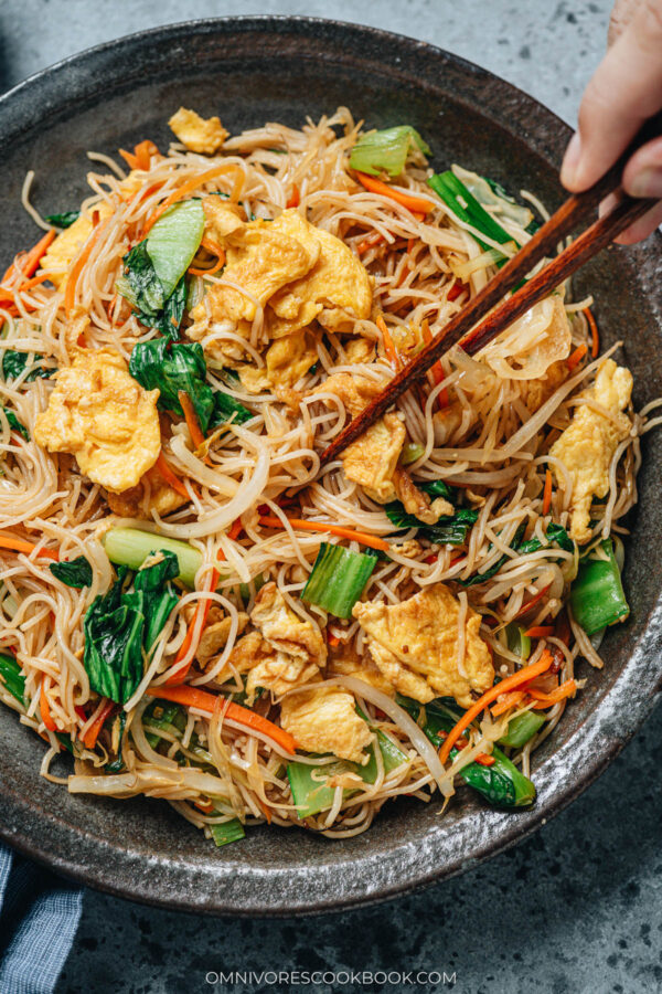 Vegetable Mei Fun - Omnivore's Cookbook