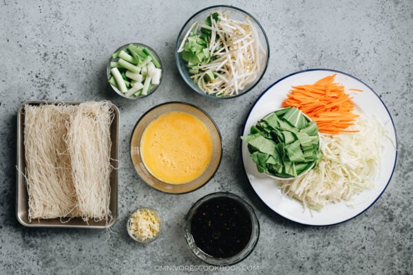 Vegetable Mei Fun - Omnivore's Cookbook