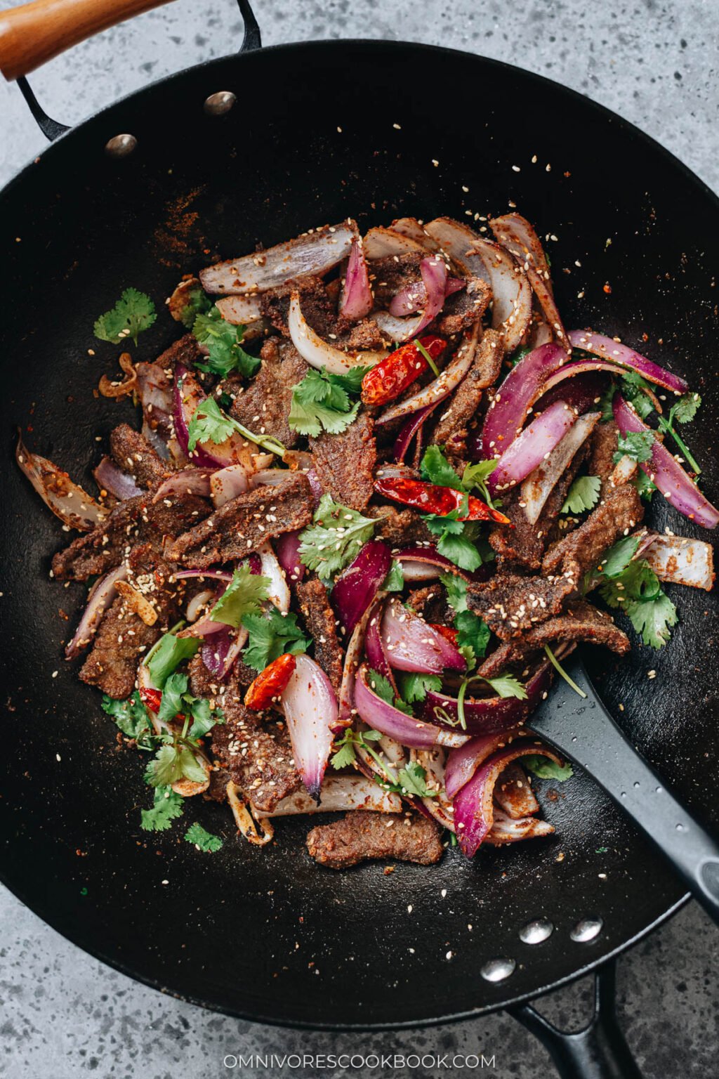Cumin Beef (孜然牛肉) - Omnivore's Cookbook