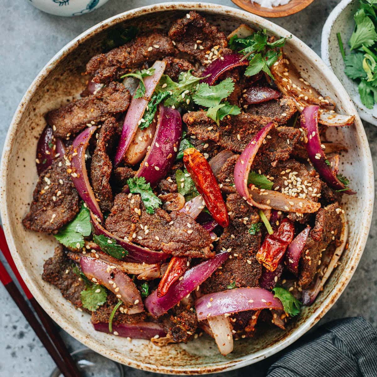 Cumin Beef (孜然牛肉) - Omnivore's Cookbook